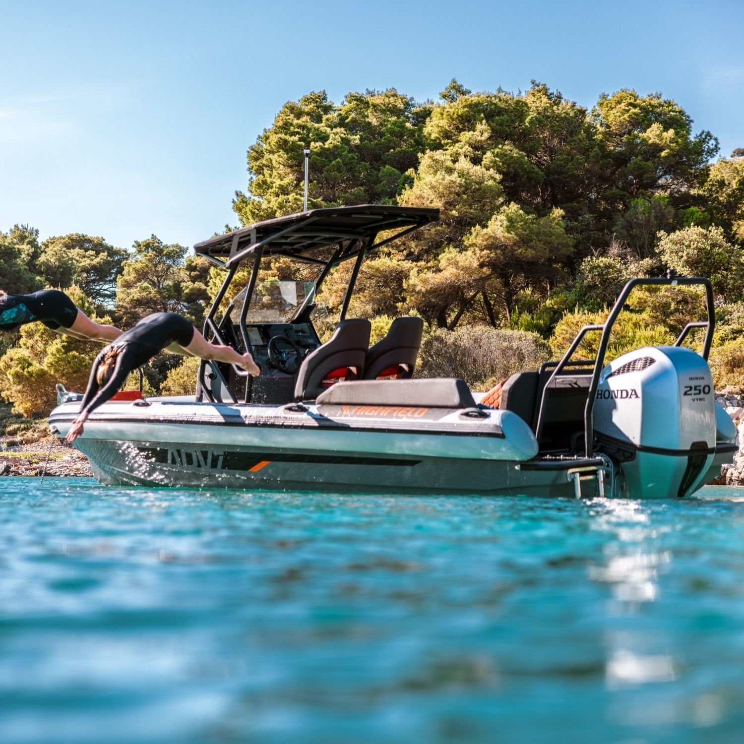 船外機インフレータブルボート - ADV7 - HIGHFIELD BOATS - リジッド / オープン / センターコンソール