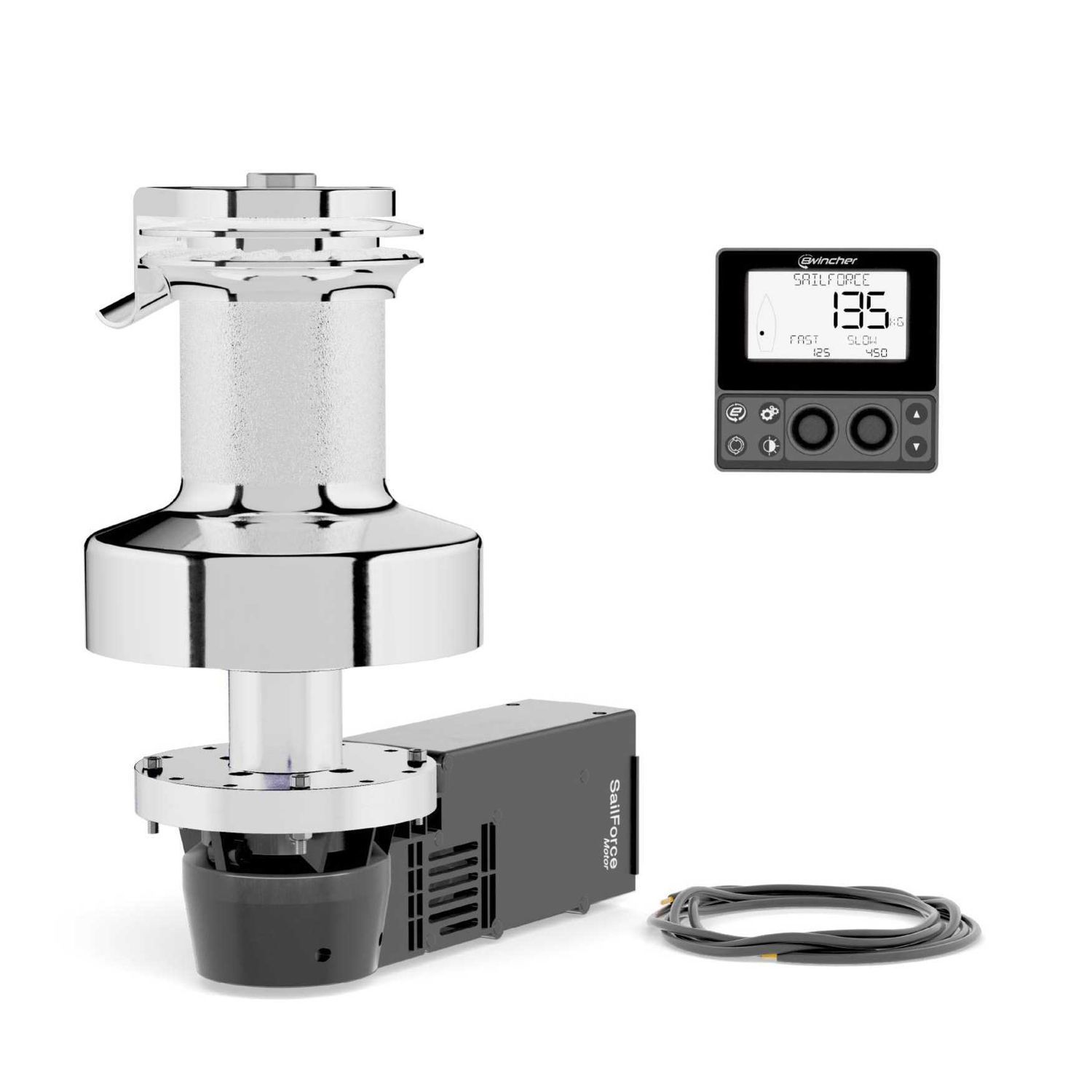 電動ウィンチ - SAILFORCE - Ewincher - 二速 / 帆走ヨット用