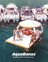 Platform water toy - Picnic Bana™ - AquaBanas - inflatable