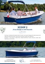 Electric small boat - SCOOP + - Ruban Bleu - for recreation centers / 7 ...