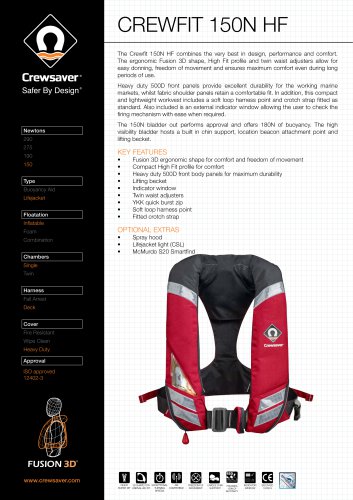 HOW TO WEAR YOUR LIFEJACKET CORRECTLY - Crewsaver - PDF Catalogs ...