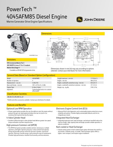 All John Deere Power Systems catalogs and brochures