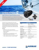Speed sensor - ST850 - Airmar - water temperature / for boats / through ...