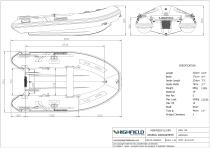 Outboard inflatable boat - UL 310 - Highfield boats - rigid / open ...
