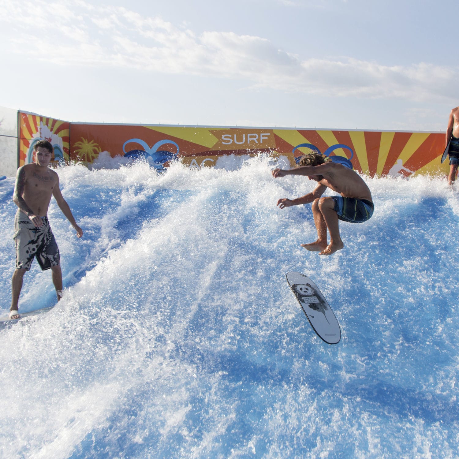 Máquina de ondas artificiais sob medida - semi-mobile 2 jets - WAVESURFER - para ambiente externo