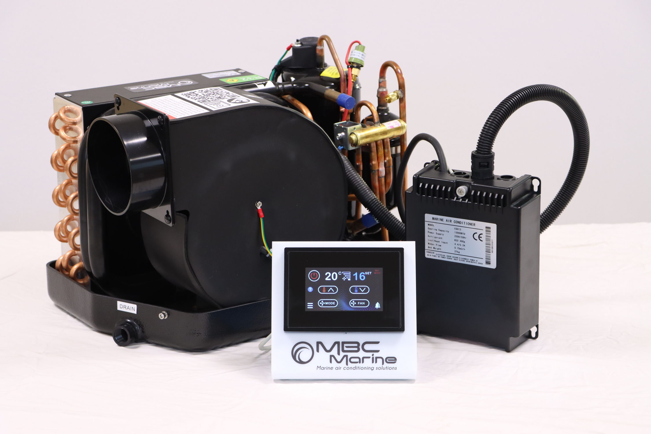 Ar condicionado para barco - ESC - Self Contained System - MBC MARINE ...