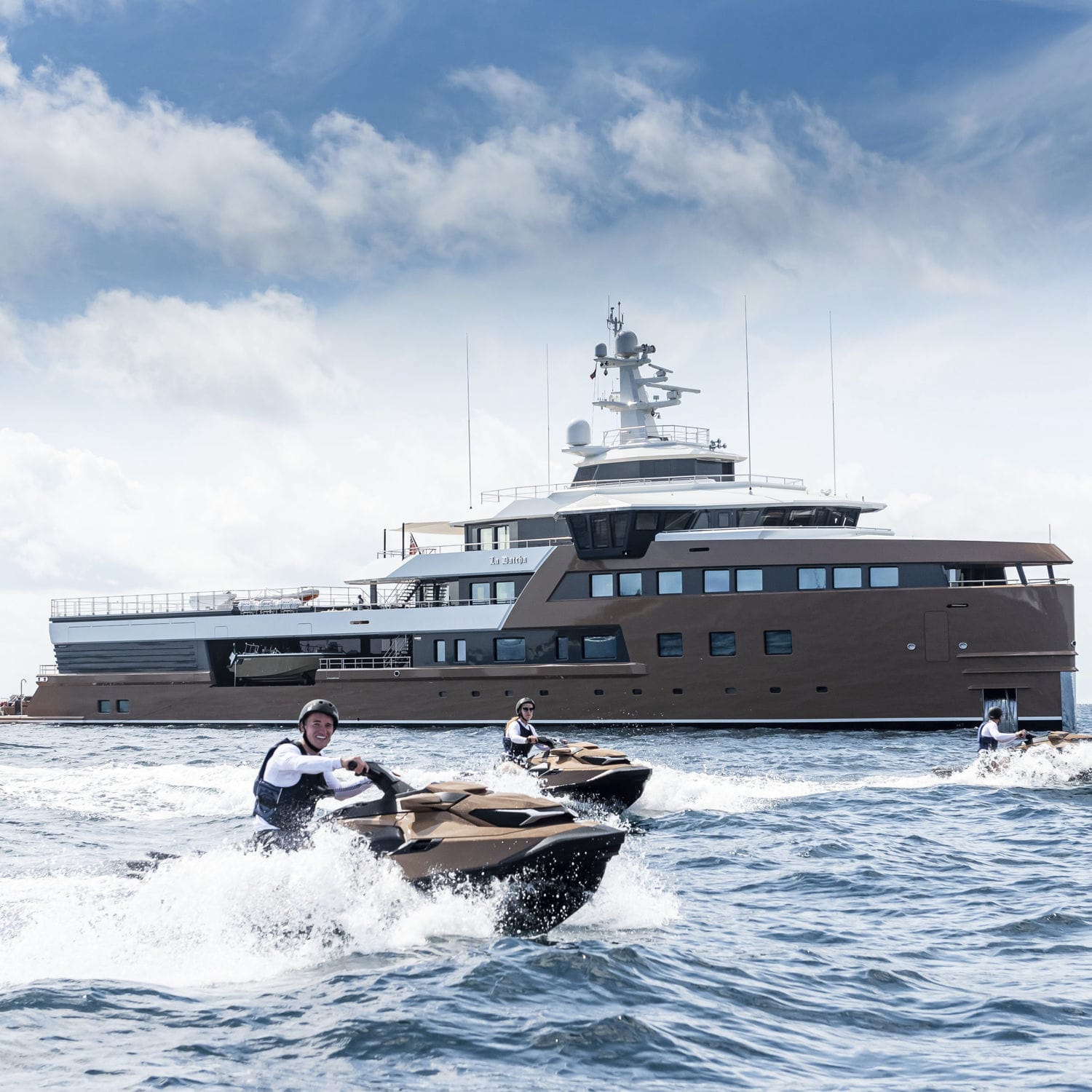 Megaiate de cruzeiro - LA DATCHA - Damen Yachting - de expedição / com ...