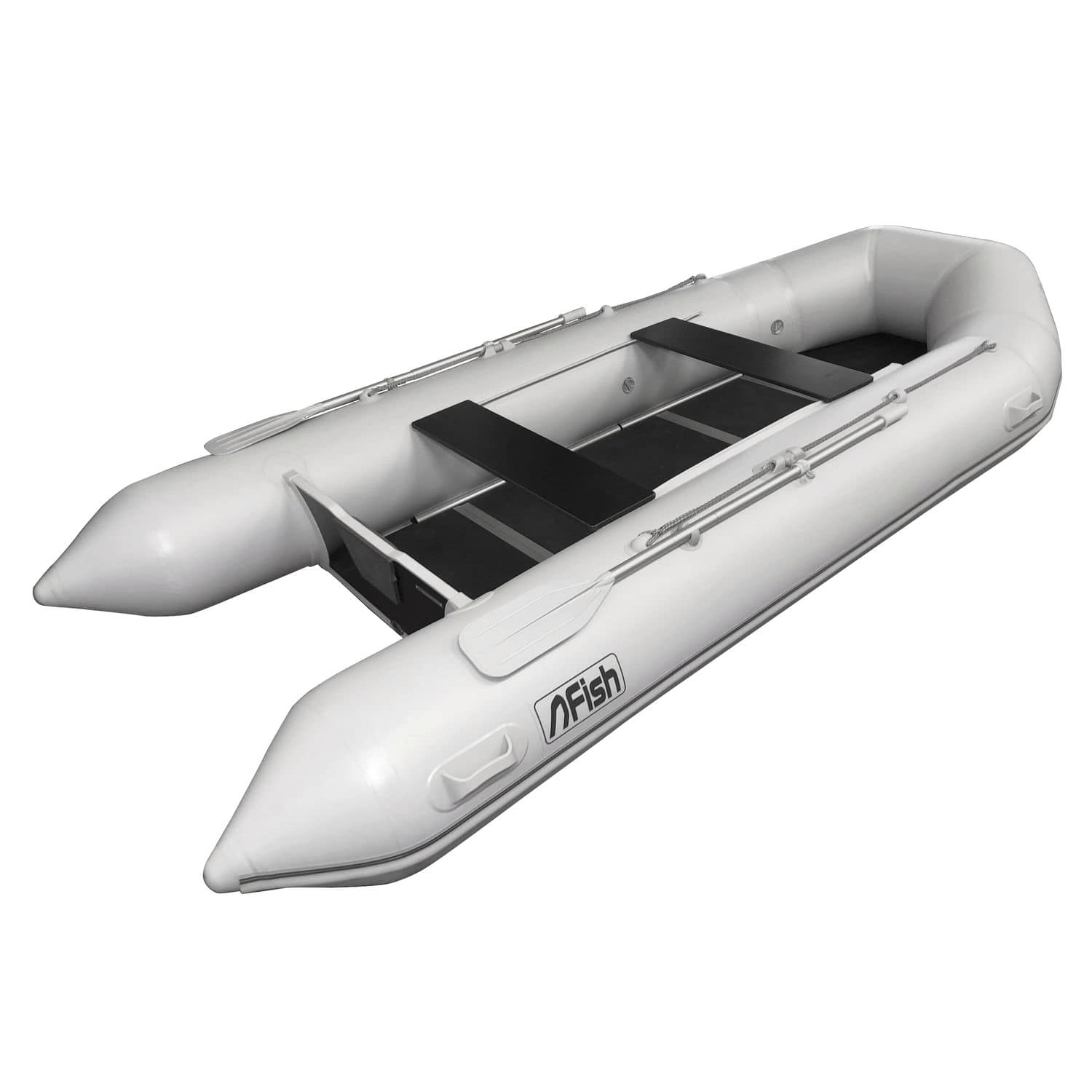 Barco inflável com motor de popa - 380 - MS Marine GmbH - semirrígido ...