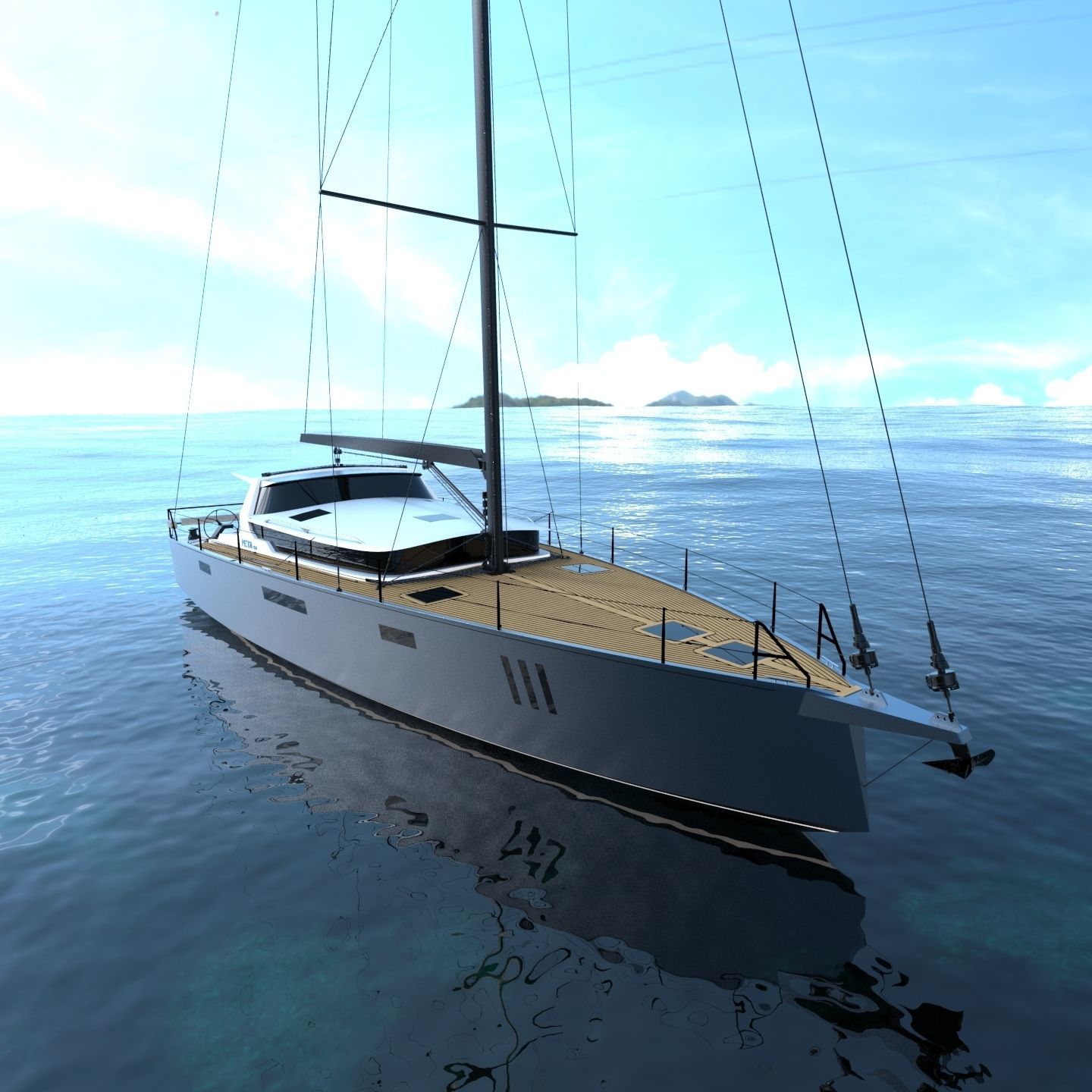 Iate à vela de cruzeiro - 50 HURLANTS - META YACHTS - de expedição / 3 ...