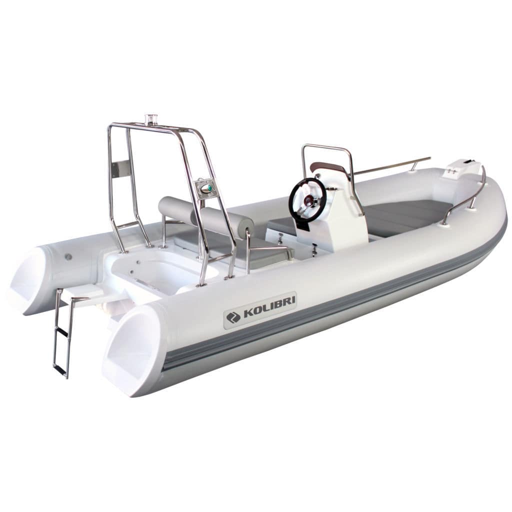 Barco inflável de casco rígido (RIB) - W480UT - KOLIBRI - com motor de ...