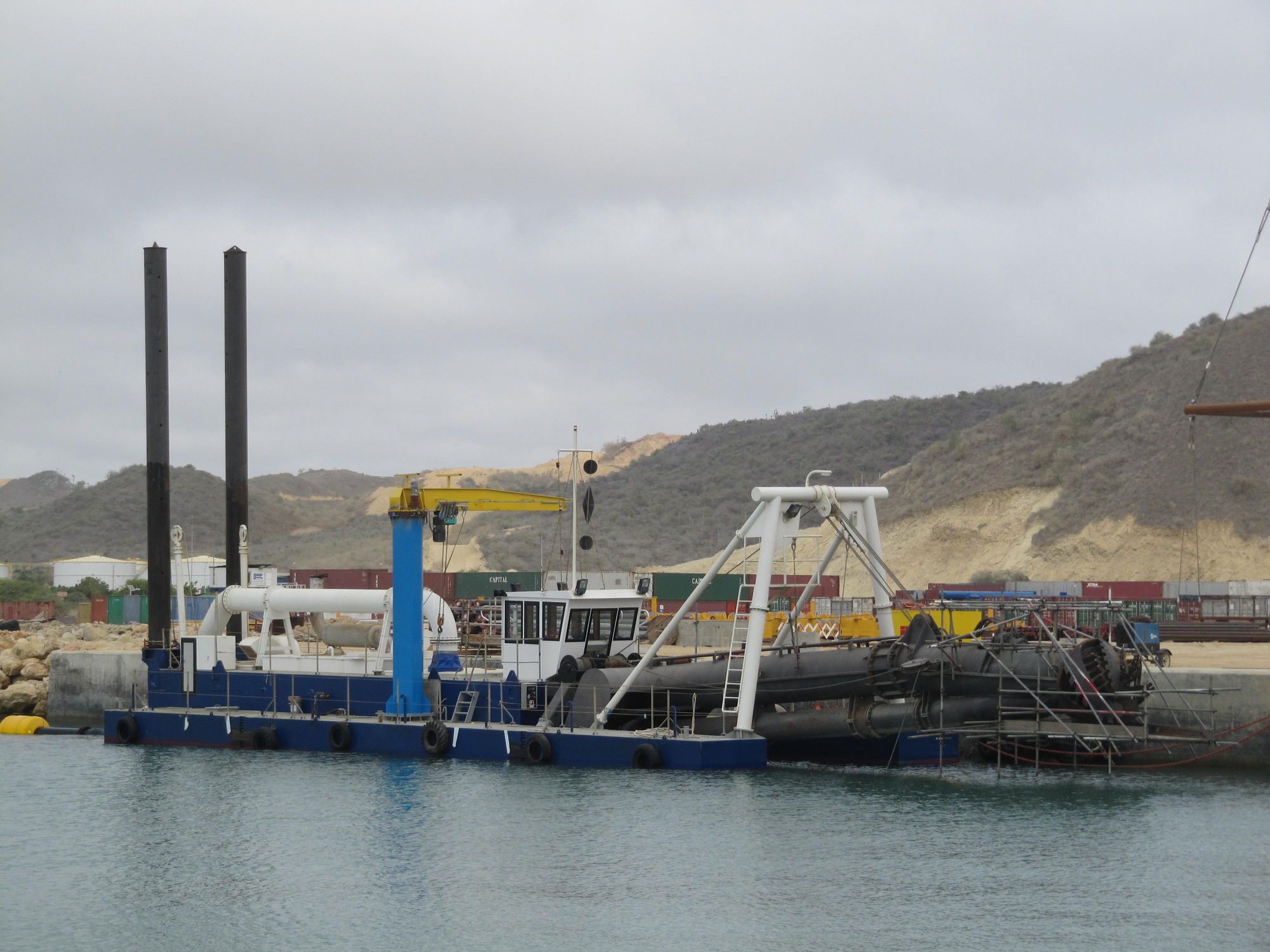 Navio draga de sucção com desagregador - SGT 500 - Italdraghe - catamarã