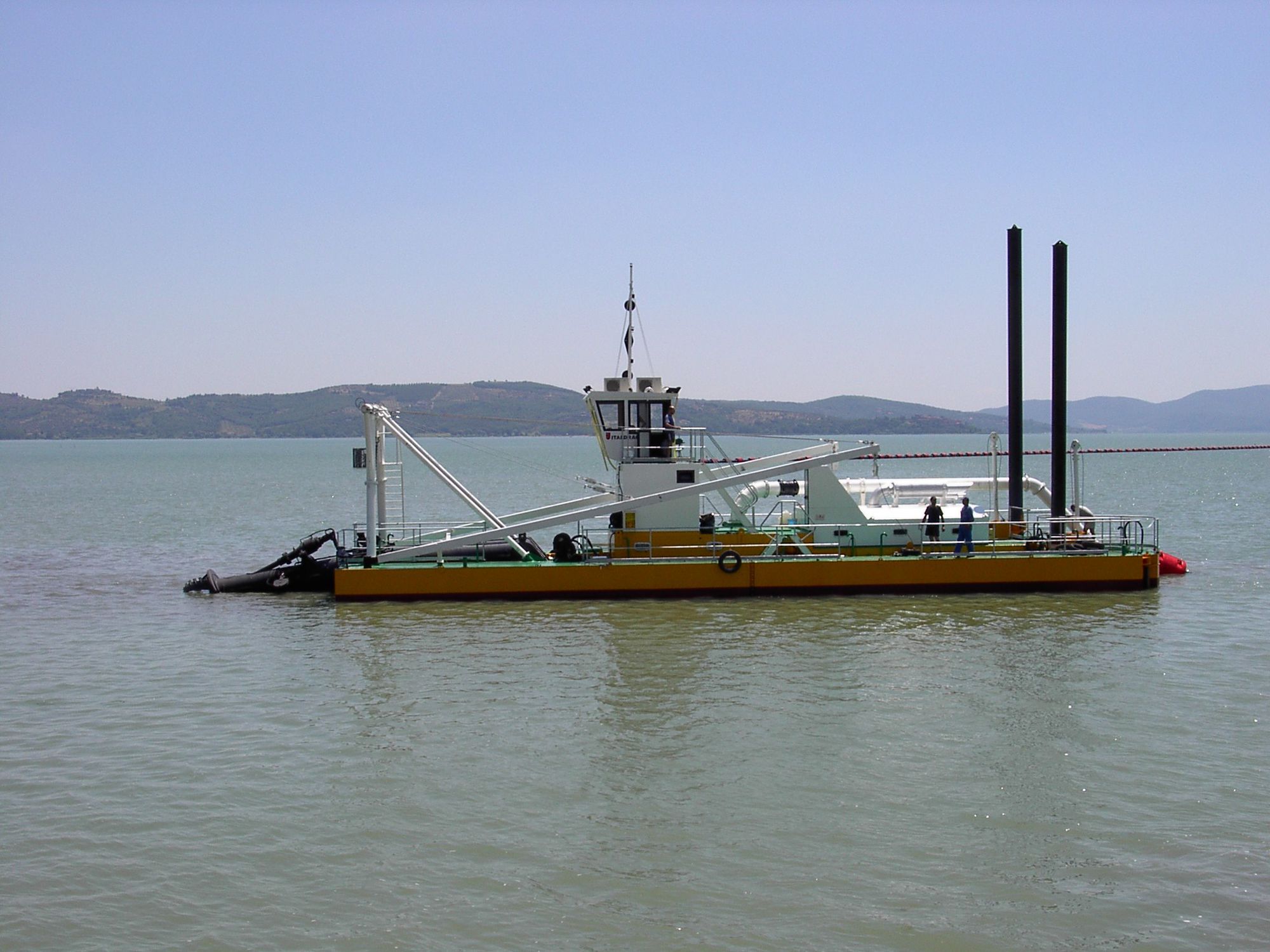 Navio draga de sucção com desagregador - SGT 650 - Italdraghe - catamarã