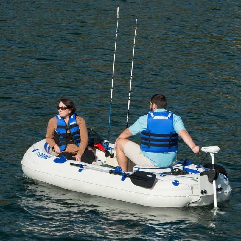 Barco inflável com motor de popa - Sea Eagle 9 - SeaEagle.com ...