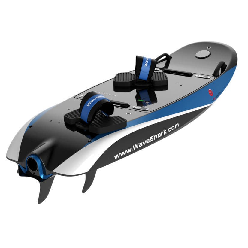 Prancha motorizada em fibra de carbono - 1 - WaveShark - a bateria ...