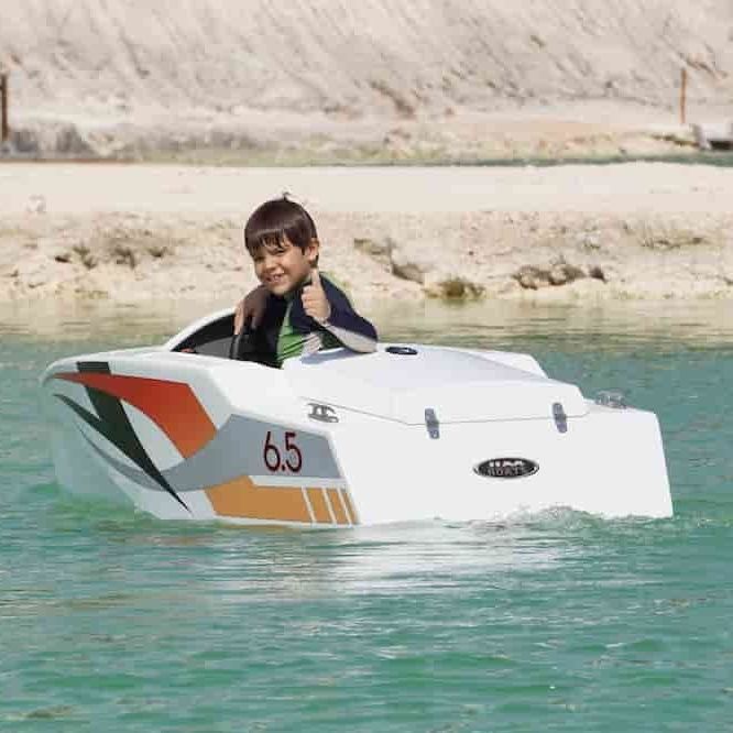 Bote infantil - JIMBOAT 6.5 - WATT & BOAT - com motor de centro ...