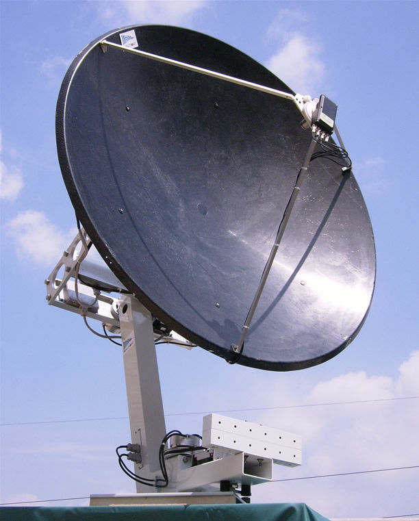 Antena VSAT - TVRO 120 - Nautisat srl - Banda Ku / banda-C / para barco