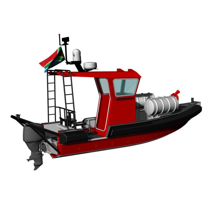 Barco profissional barco de combate a incêndio - Navigator 6 - KND ...