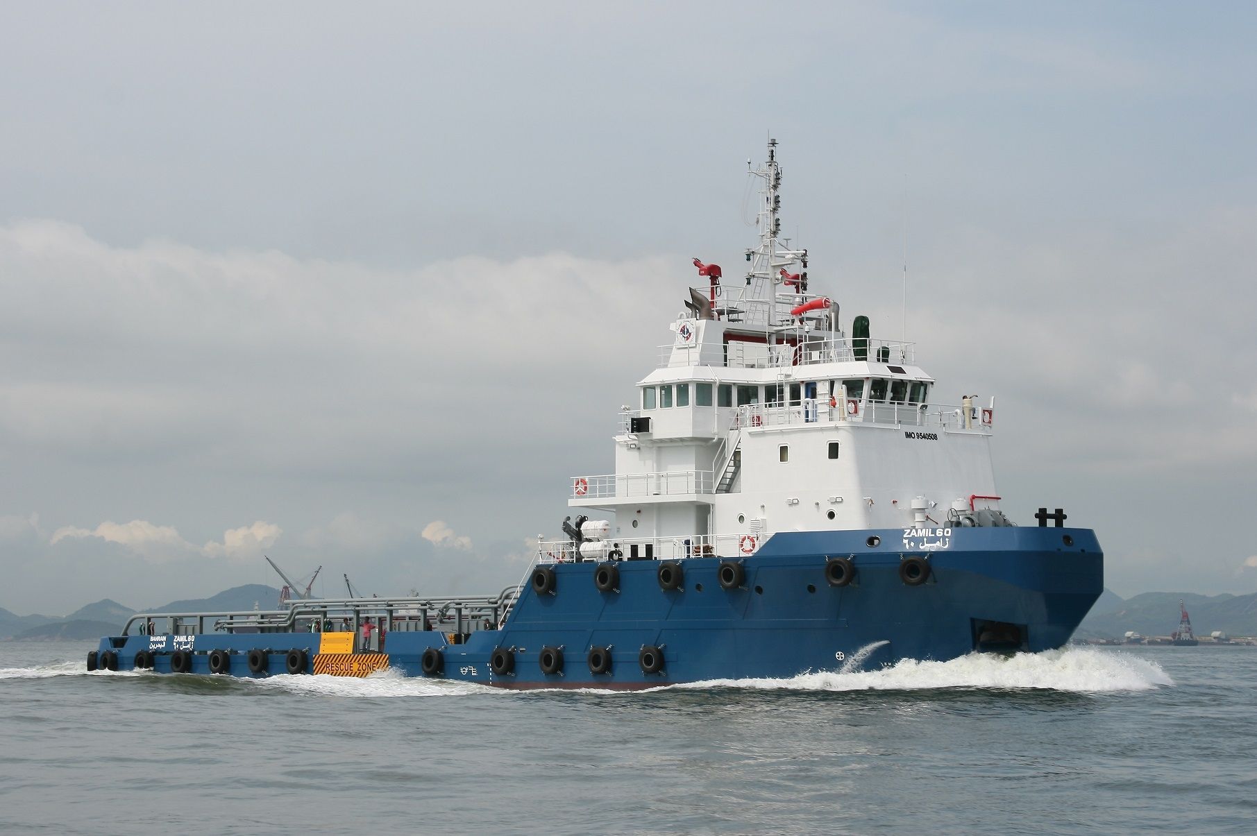 Navio de apoio offshore de reboque e manuseio de âncoras - AHT - 58M ...