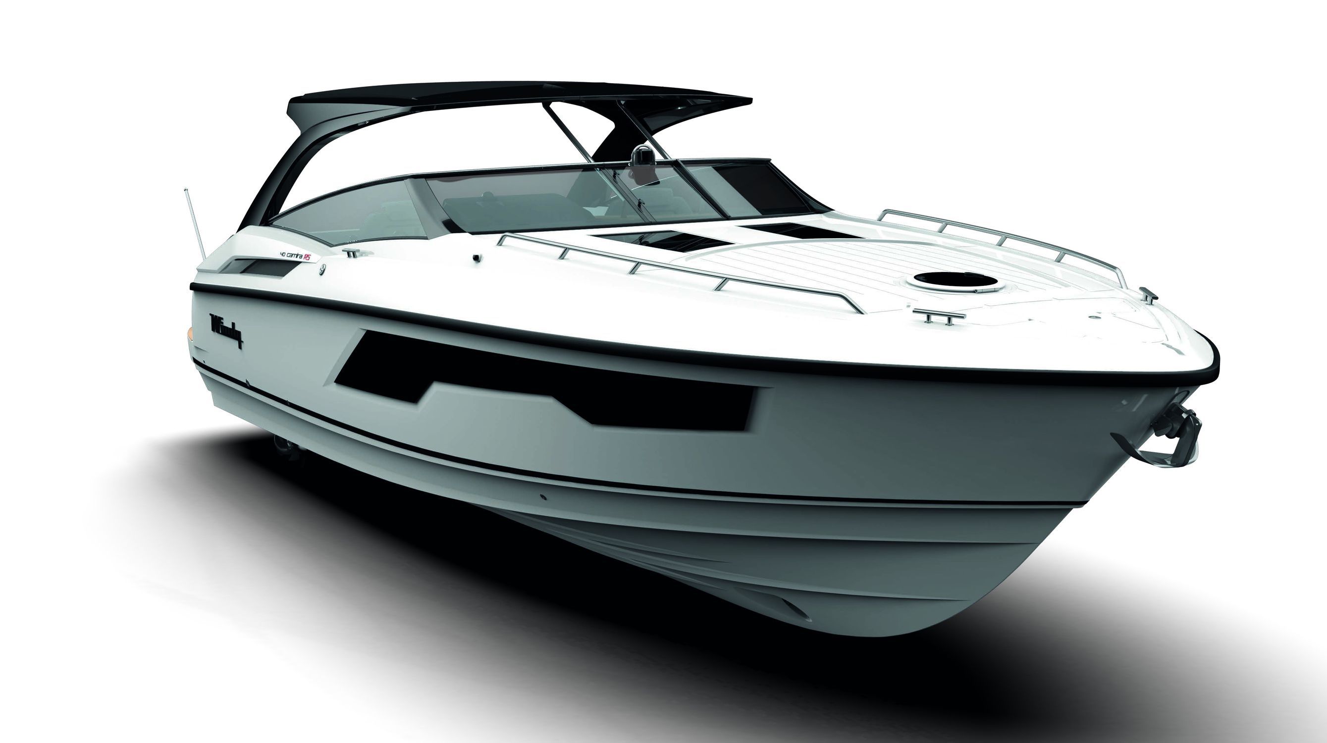 Lancha Express Cruiser com motor de centro - 40 CamiraRS - Windy ...