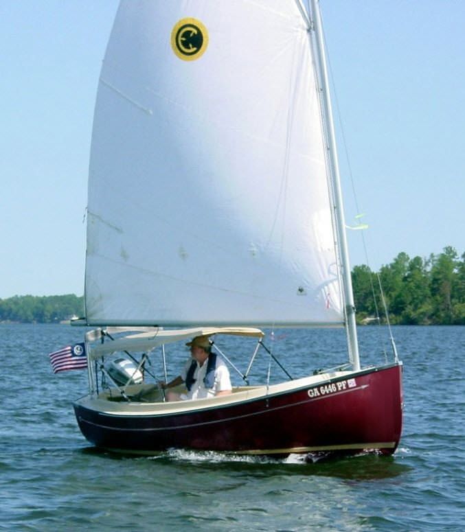 Veleiro clássico - SUN CAT DAYSAILER - Com-Pac Yachts - catboat