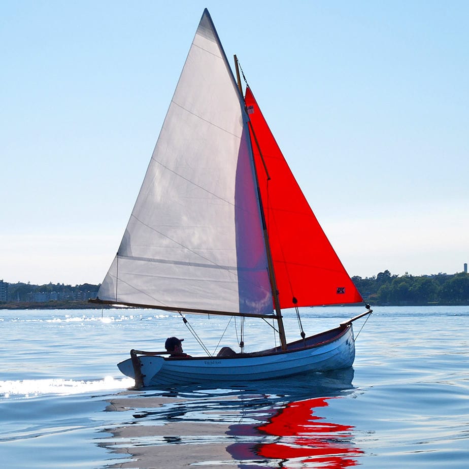 Bote de windsurf clássico - SPIRIT® 17 - Whitehall Rowing & Sail - de ...