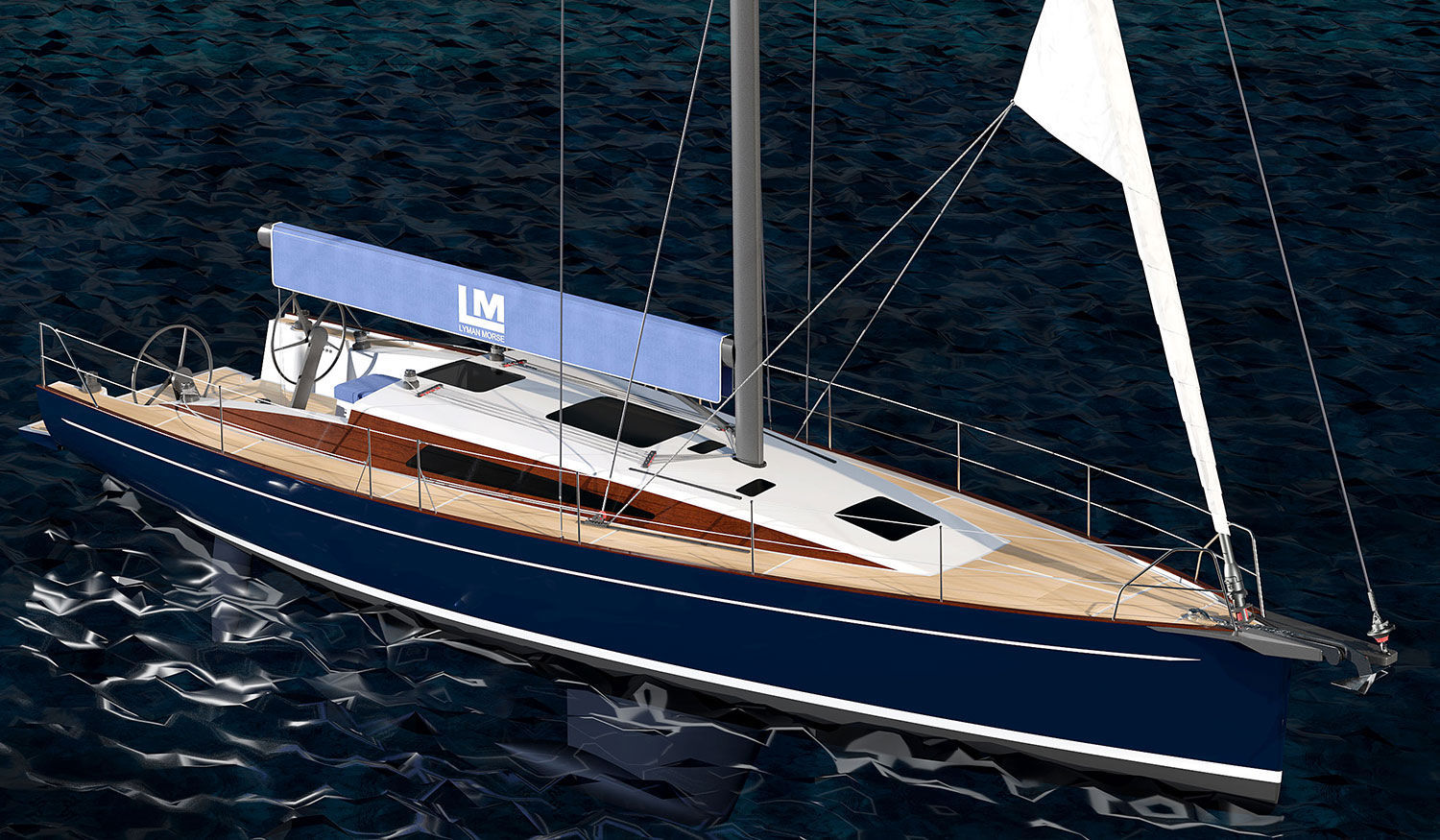 Veleiro de cruzeiro e regata - LM46 - Lyman Morse - 2 cabines / com ...