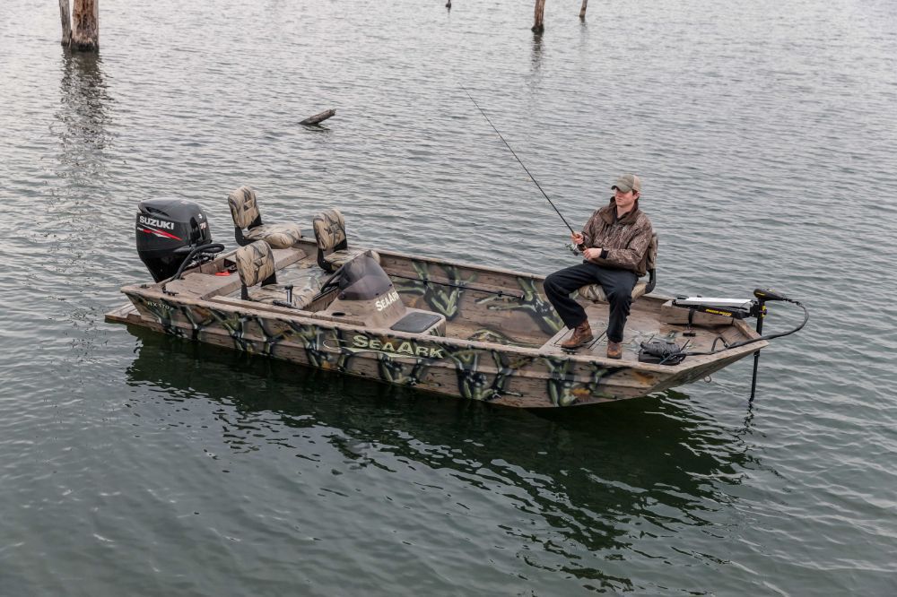 Jon boat com motor de popa - RX 170 - SeaArk Boats - open / de pesca ...