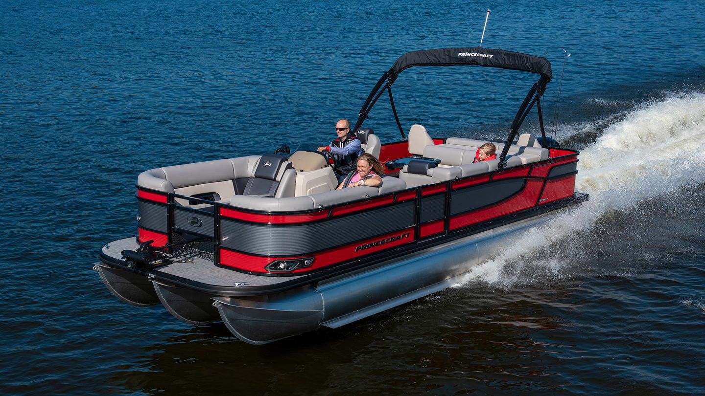 Pontoon boat com motor de popa - SPORTFISHER LX 25-2RS - Bateaux ...