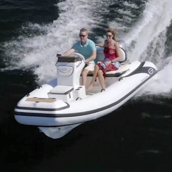 Barco inflável com motor de popa - Generation 14 LTE - Walker Bay Boats ...