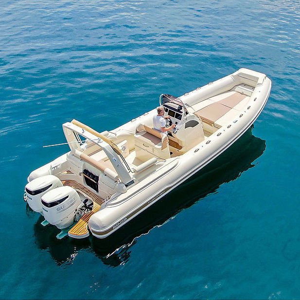 Barco inflável com motor de popa - twentysix - Mar.co - bimotor ...