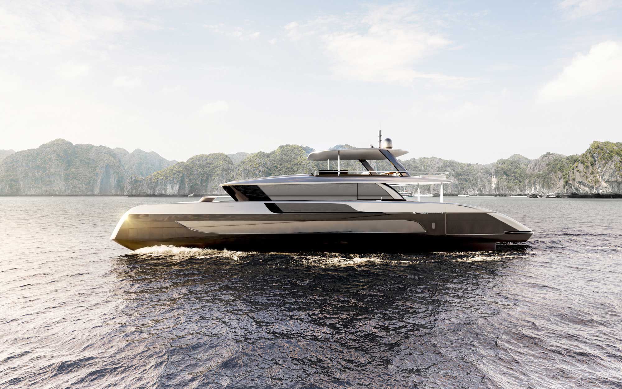 Iate a motor de cruzeiro - Ultima 88 - Sunreef Yachts - de alto ...
