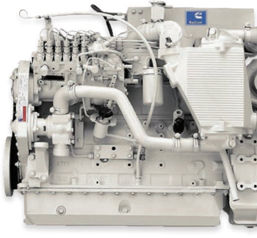 Motor de centro - KTA19 ReCon - Cummins Marine - a diesel / para ...