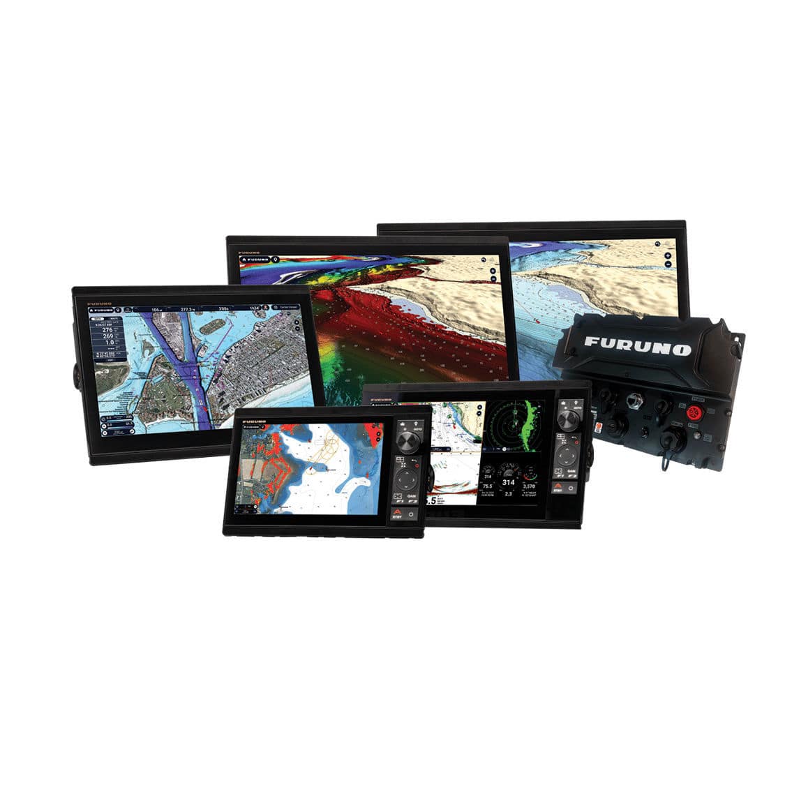 Monitor para barco - TZtouchXL - Furuno - multifuncional / 24" / 10"