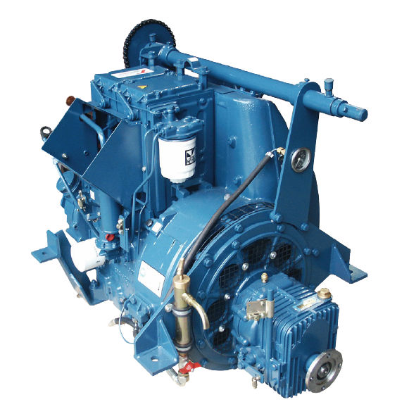 Motor de centro - TR2 - Lister Petter - de propulsão / auxiliar / a diesel