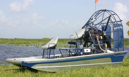 Aerobarco para uso particular - AQUATIC 11 - Diamond Back Airboats