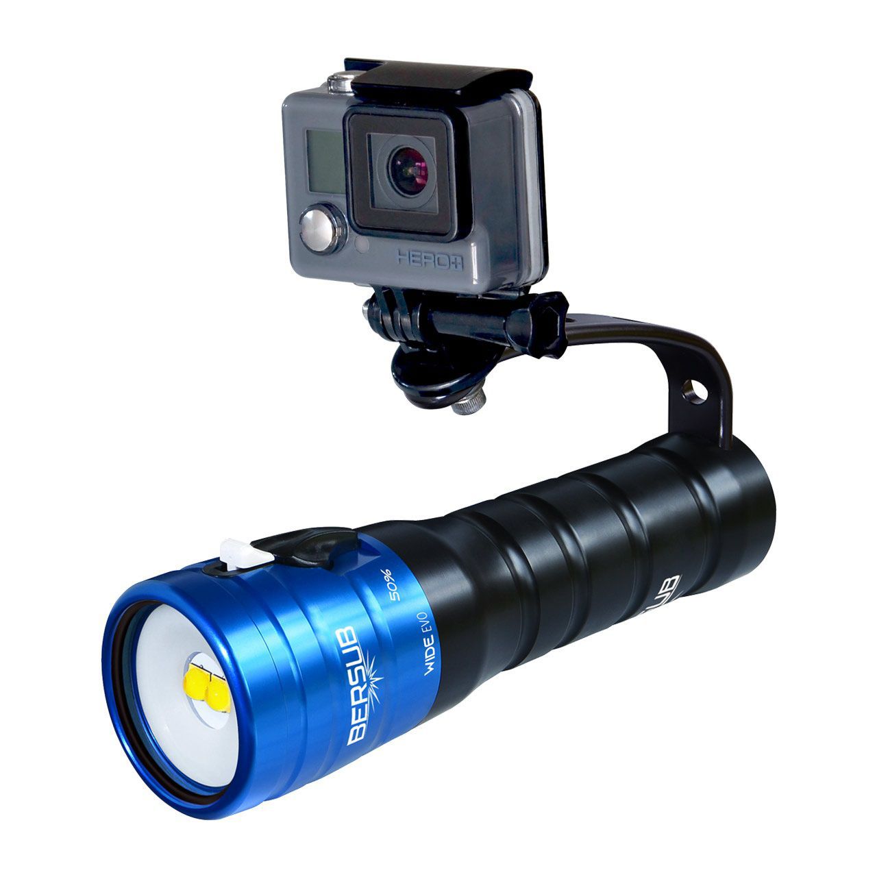 Lanterna de mergulho LED - Wide EVO AA - Bersub - para exploração ...