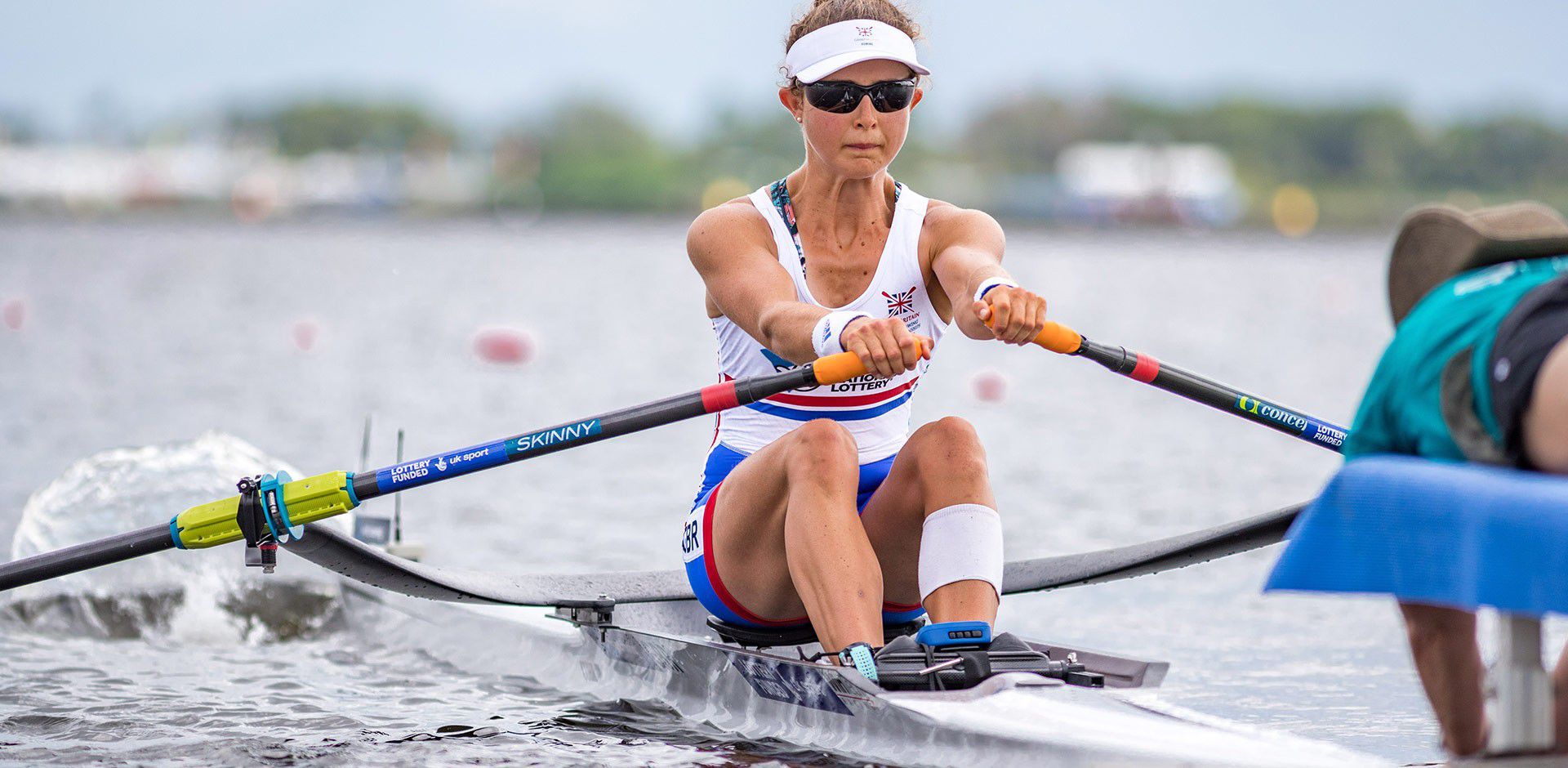Barco de remo de regata - COBRA - Wintech Racing - single skiff