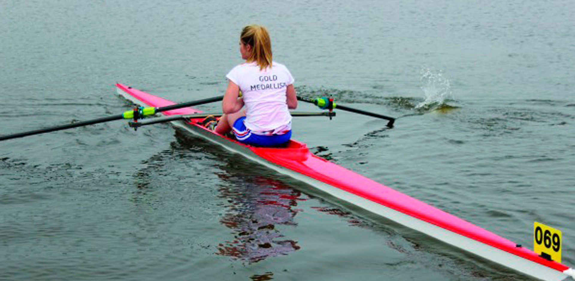 Barco de remo de regata - JUNIOR RACER - Wintech Racing - single skiff