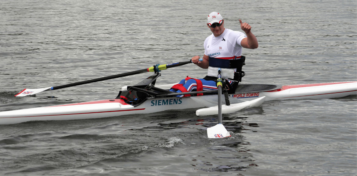 Barco de remo de regata - ADAPTIVE - Wintech Racing - single skiff