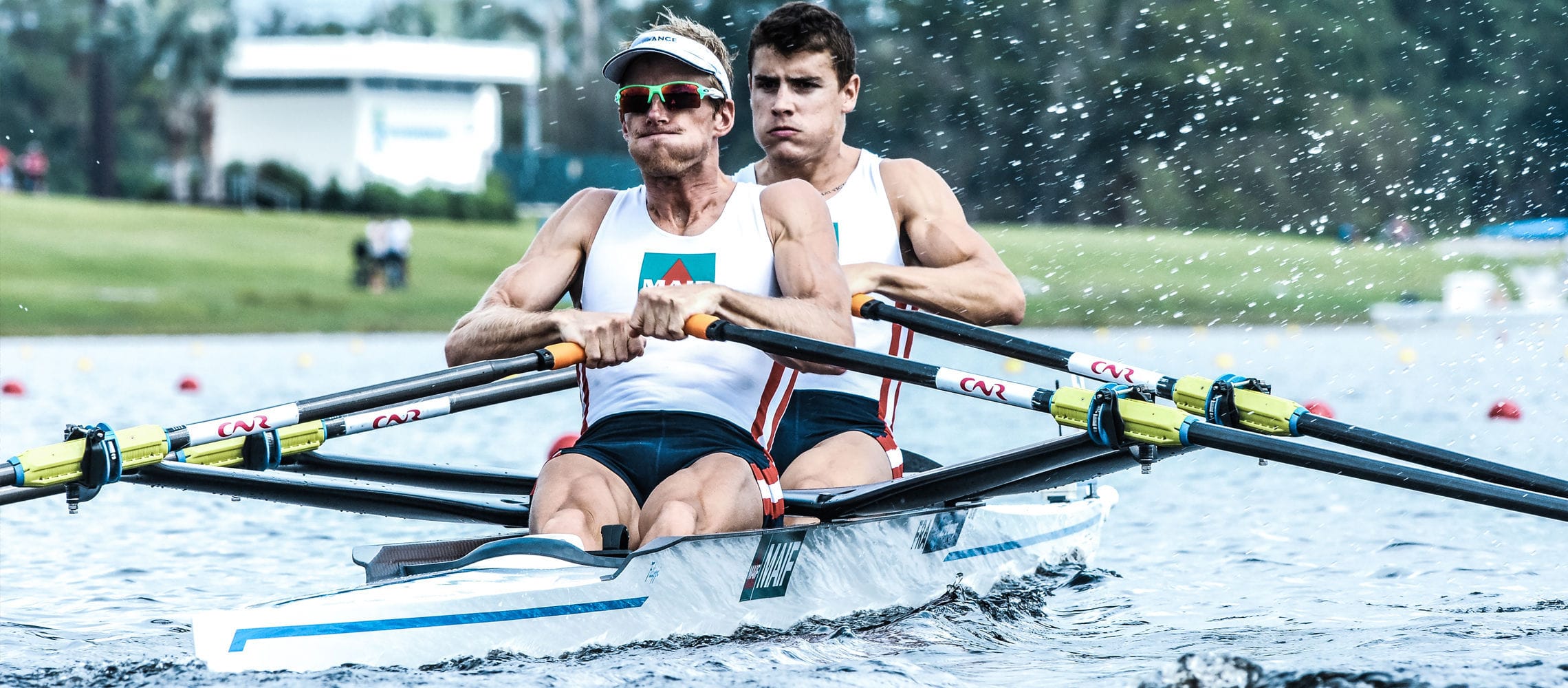 Barco de remo de regata - F13 - Filippi - double skiff