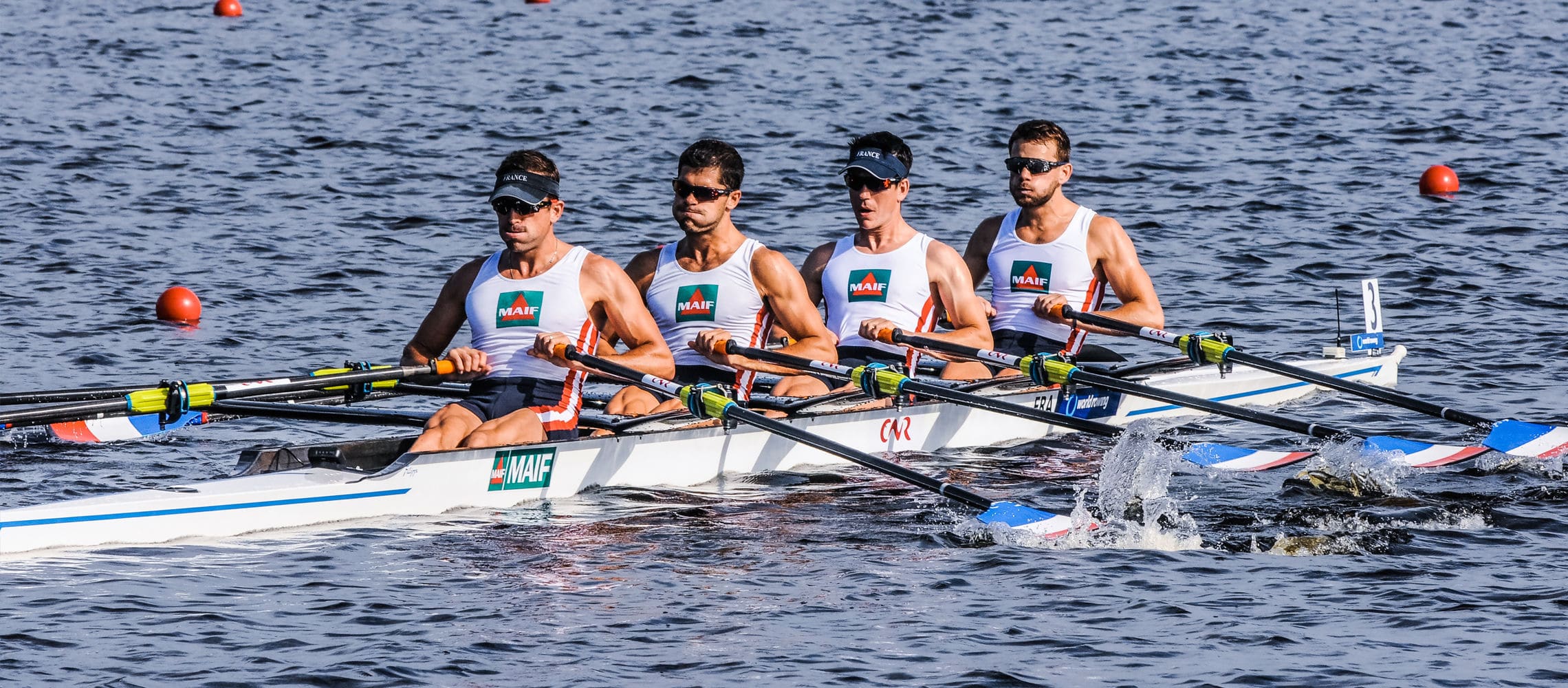 Barco de remo de regata - F43 - Filippi - four skiff