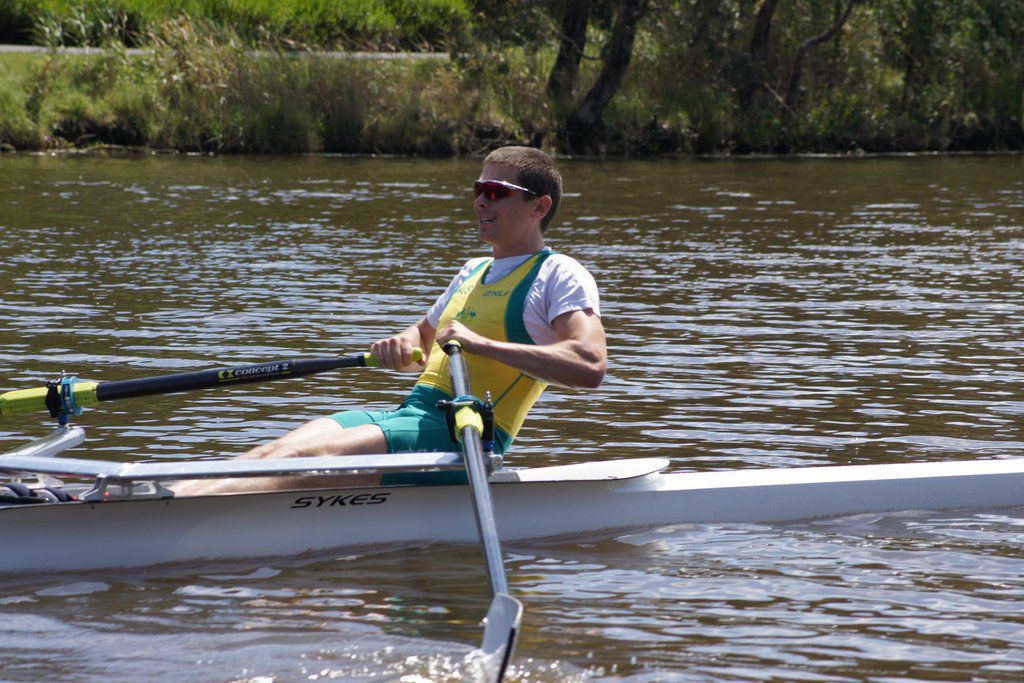 Barco de remo de regata - MOULD 136 - Sykes - single skiff / sem timoneiro