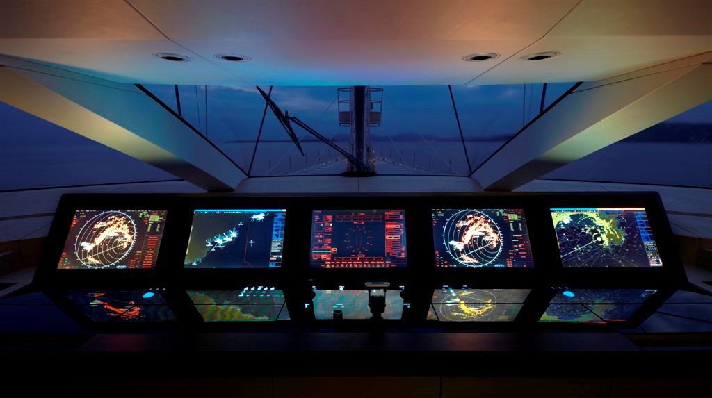 Monitor náutico - Radio Zeeland DMP - multifuncional / com tela ...