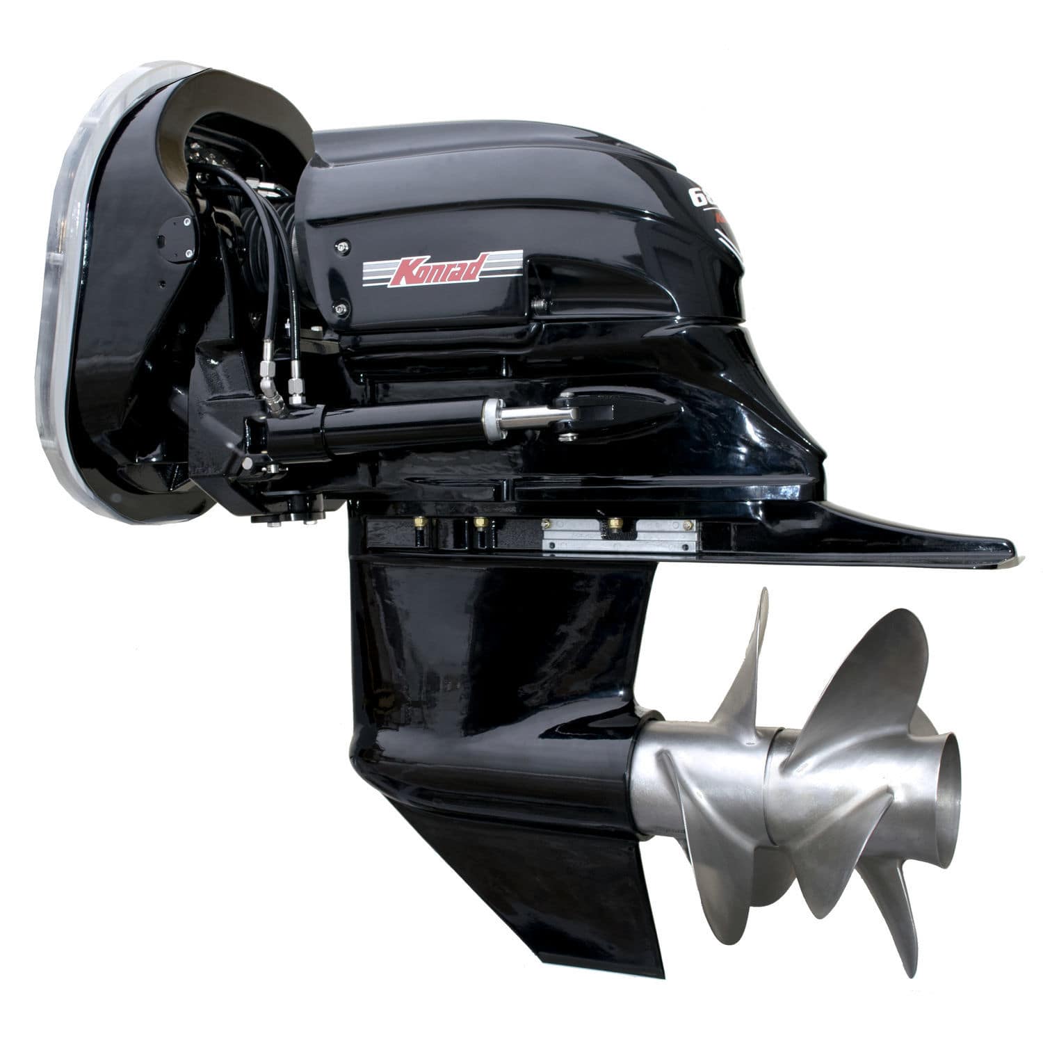 Motor de rabeta com hélices contrarrotativas - 680B - Konrad Marine