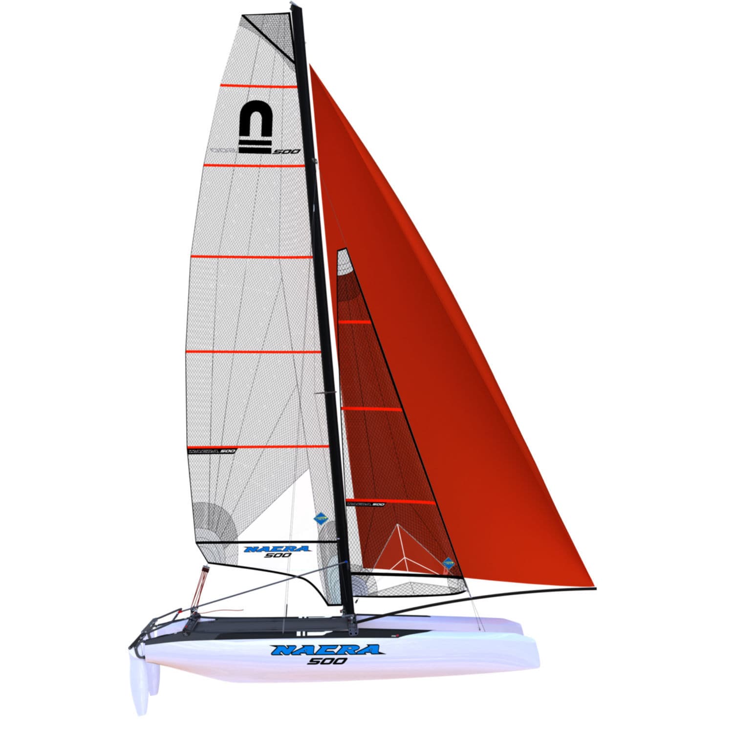 Catamarã esportivo de lazer - 500 MK2 - Nacra Sailing - para escola ...