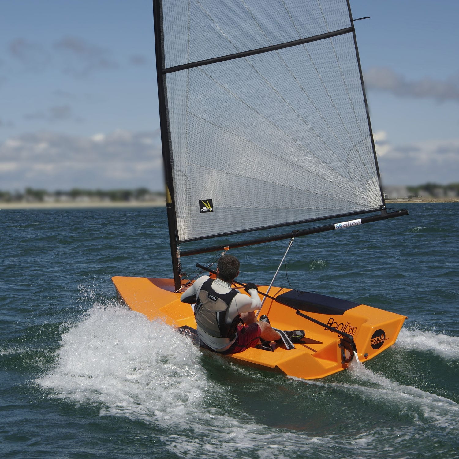 Barco de vela ligeira individual - Benji 380 R2 - Gehull centreboards ...