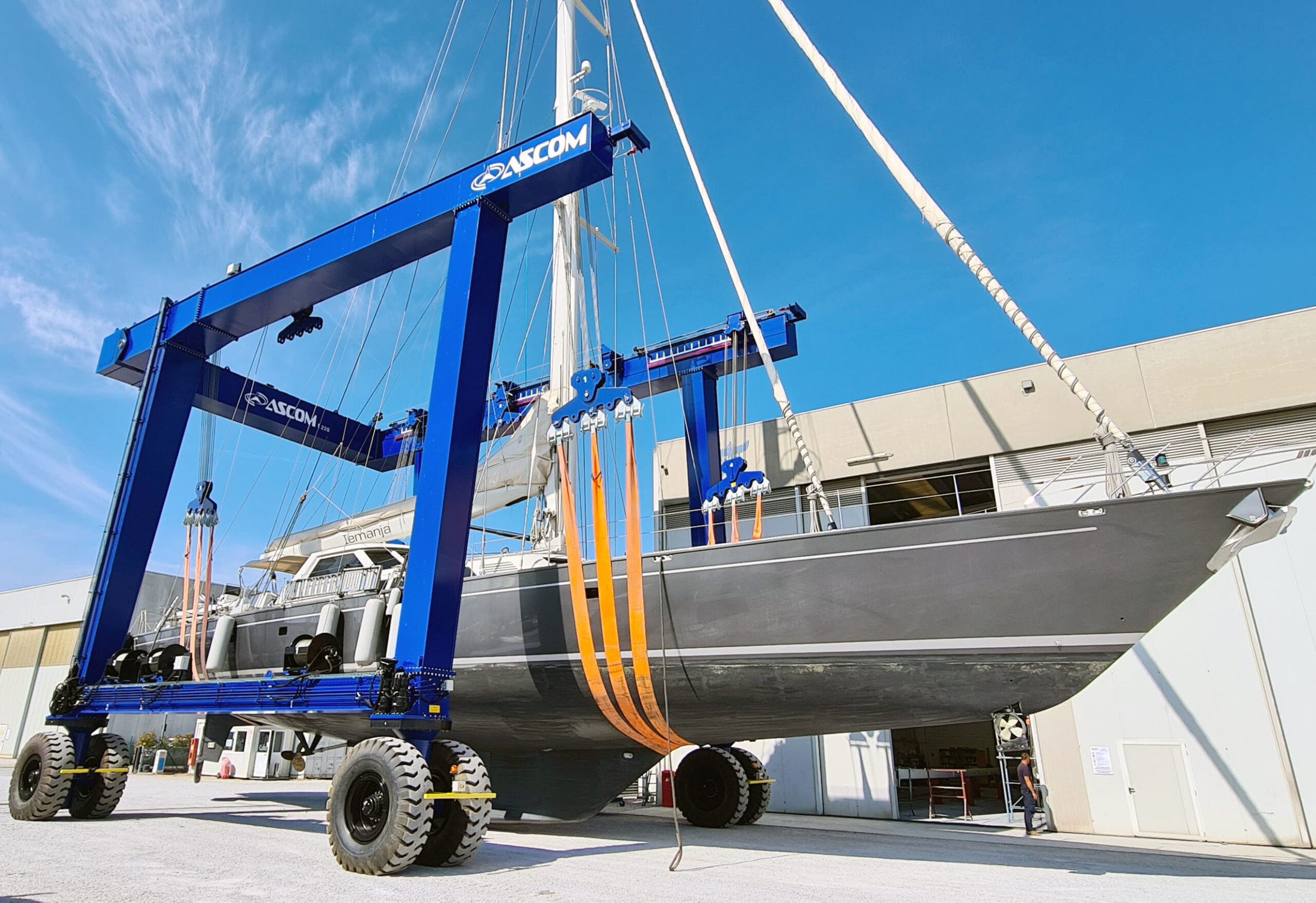 Travel lift controlado remotamente - BHT 220 - ABI TRAILERS - em forma ...