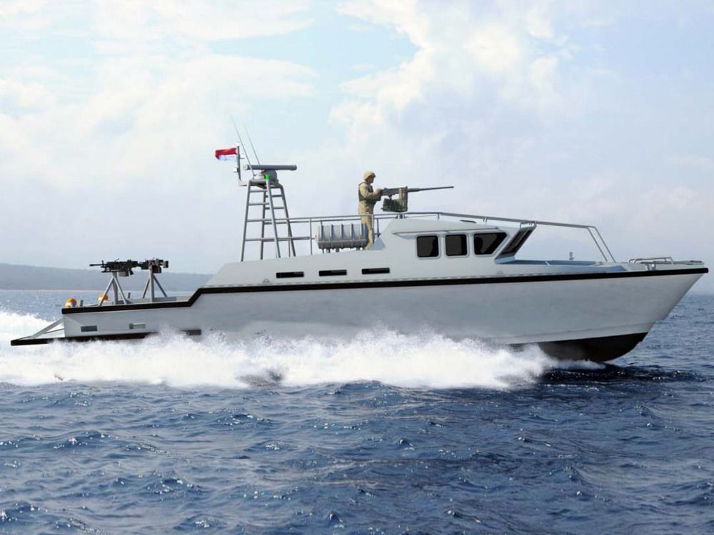 Barco profissional barco-patrulha - X15 - North Sea Boats - com motor ...