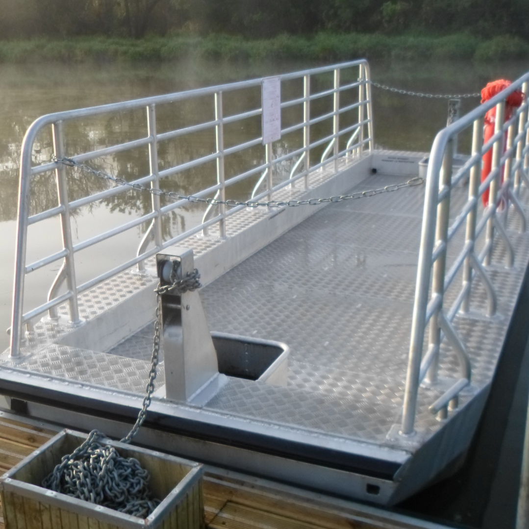 Balsa com corrente - BAC A CHAÎNE EN ALUMINIUM - BORD A BORD