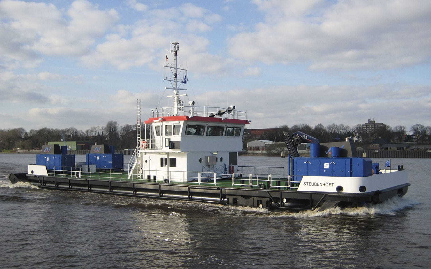 Navio polivalente draga - Steubenhöft - Fassmer